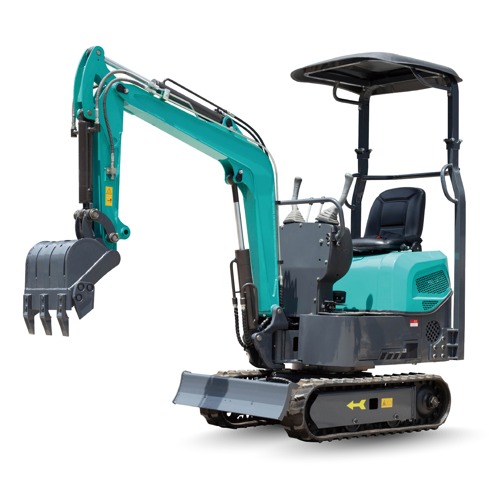 Mini Excavator with Reinforced Hydraulic Cylinder and Imported Seals ...
